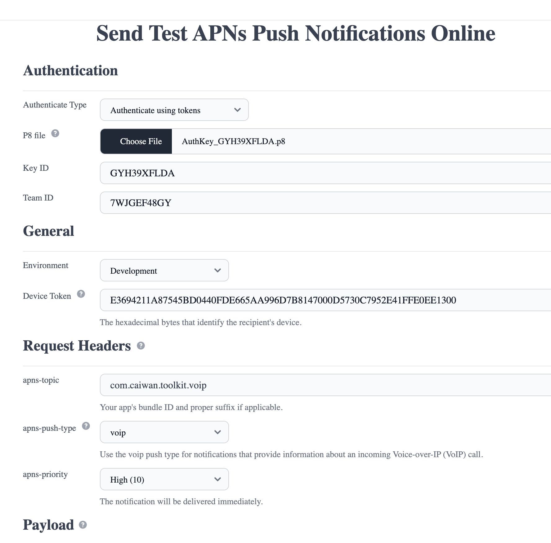 Test Apple Push Notifications Apns Online Apnspush